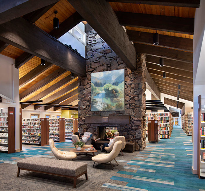 The Community Library Re-Imagined – Nicole Snyder Interiors