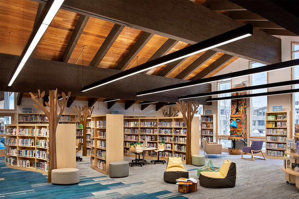 The Community Library Re-Imagined – Nicole Snyder Interiors
