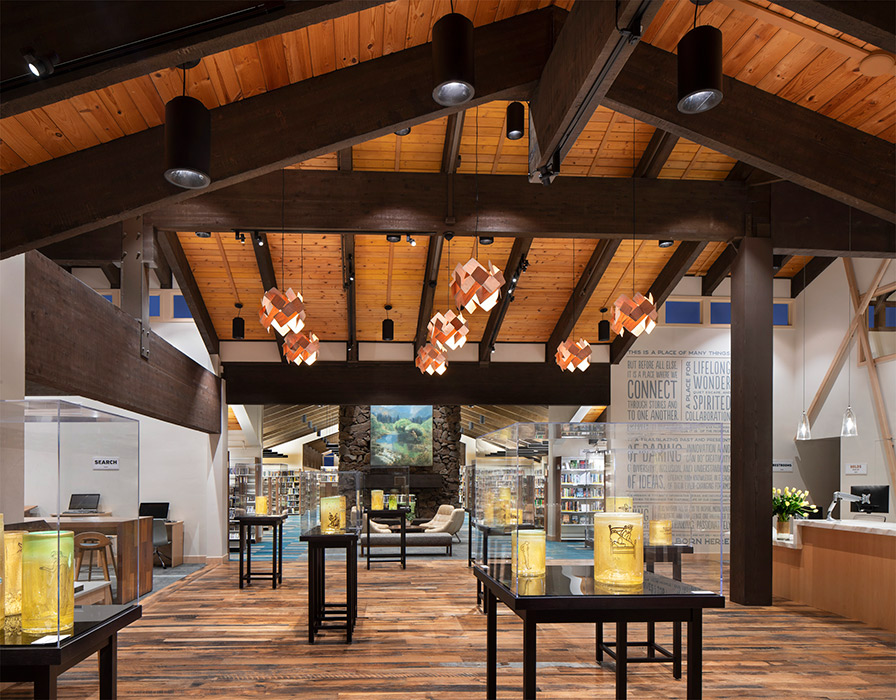 The Community Library Re-Imagined – Nicole Snyder Interiors